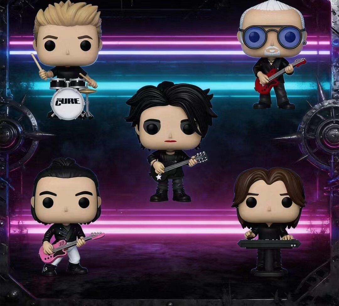 Фигурка ROCKS Rocks The Cure 5-Pack Vinyl Figures Jason Cooper Reeves Gabrels