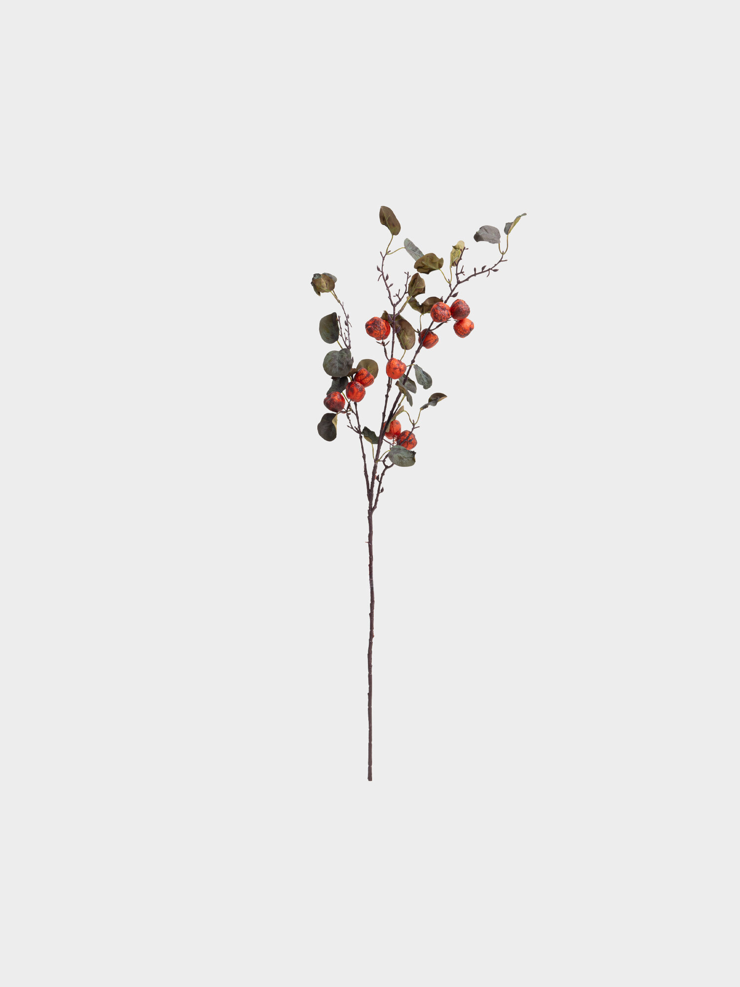 Ветка декоративная, 91 см, пластик/пенопласт, Хурма, Forest symphony decor, Kuchenland