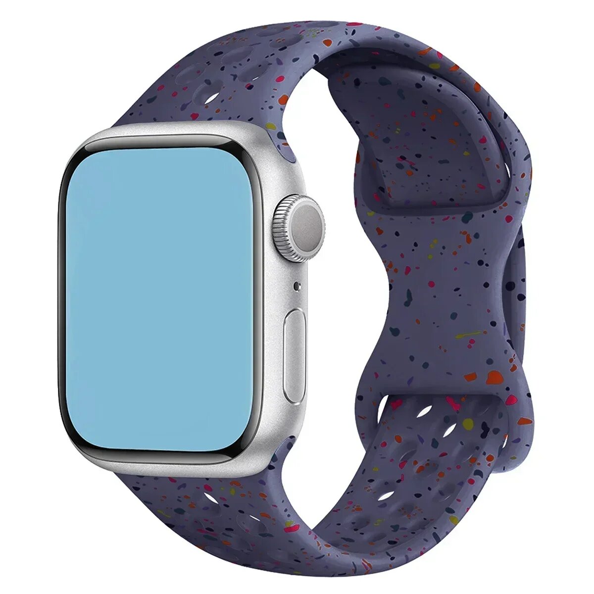 Силиконовый ремешок для Apple Watch, Цвет: 1-UH