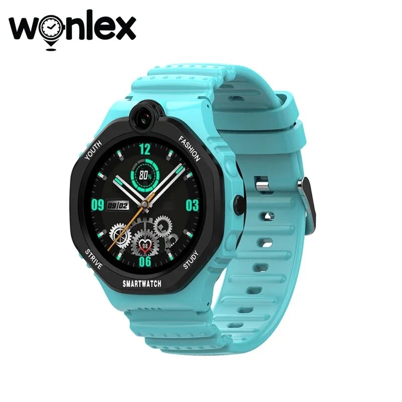 Wonlex детские смарт-часы KT26S, синий