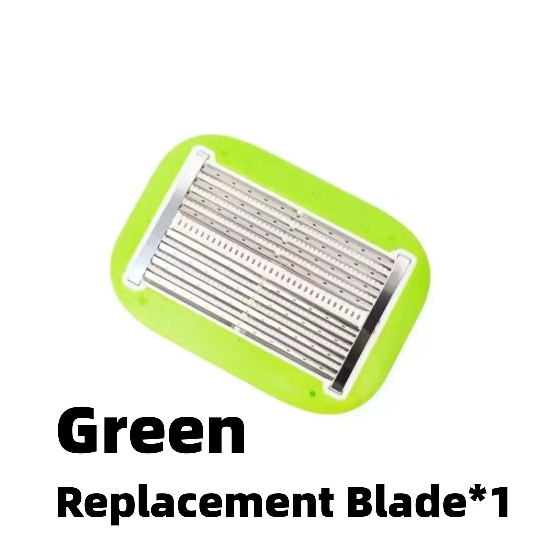 Ручной триммер для головы и тела из нержавеющей стали green-blade-1pcs