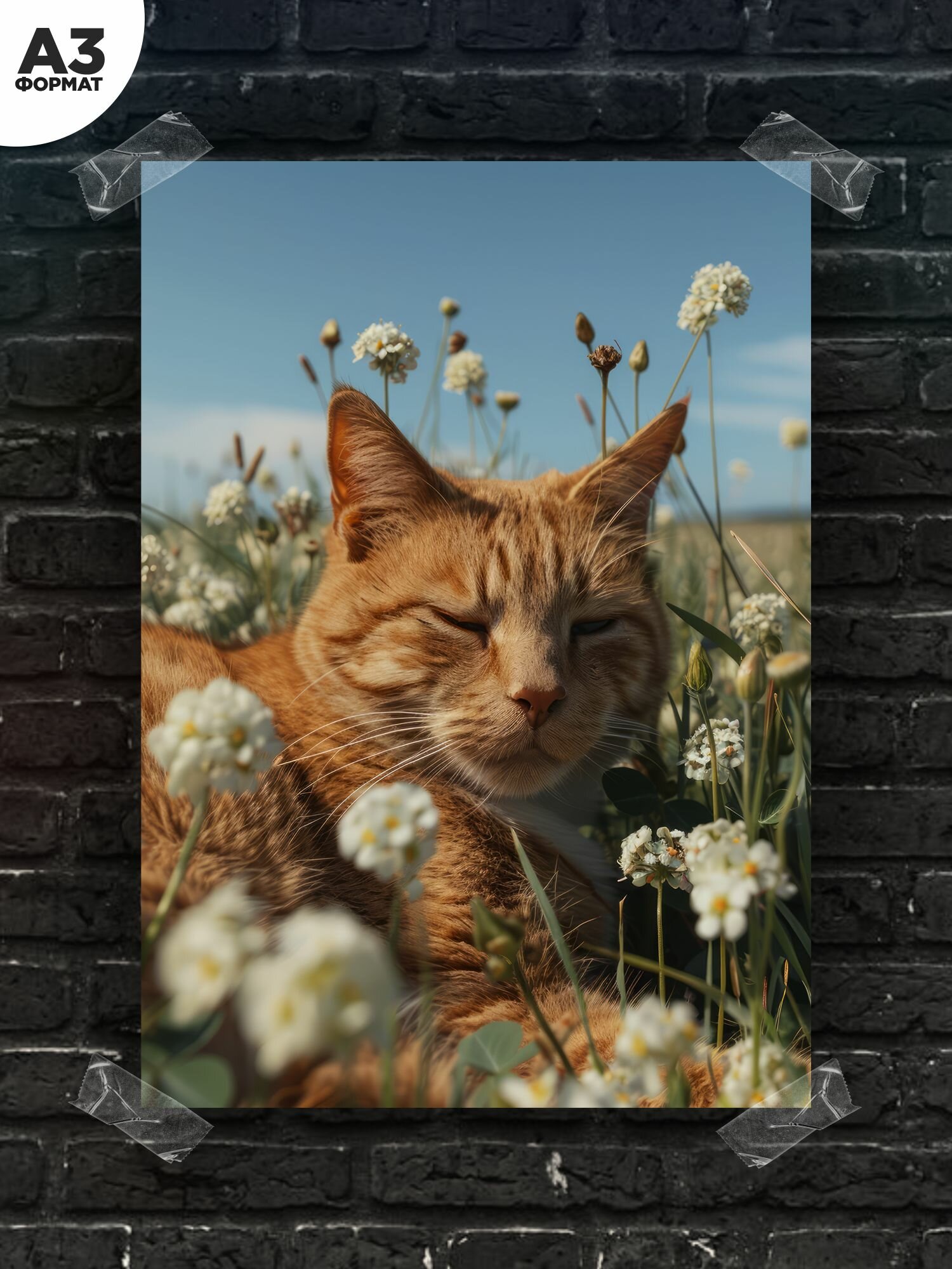 Постер Котики, Эстетика
