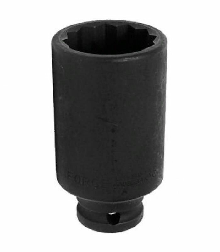 Головка 12-ти гранная L85 мм, 1/2", 32 мм FORCE 4488532