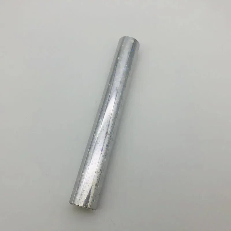 Термотрансферная фольга серебряная silver star, 3 метра