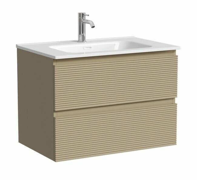 Тумба с раковиной Sancos Folk 70 капучино раковина Element 71 CN7007
