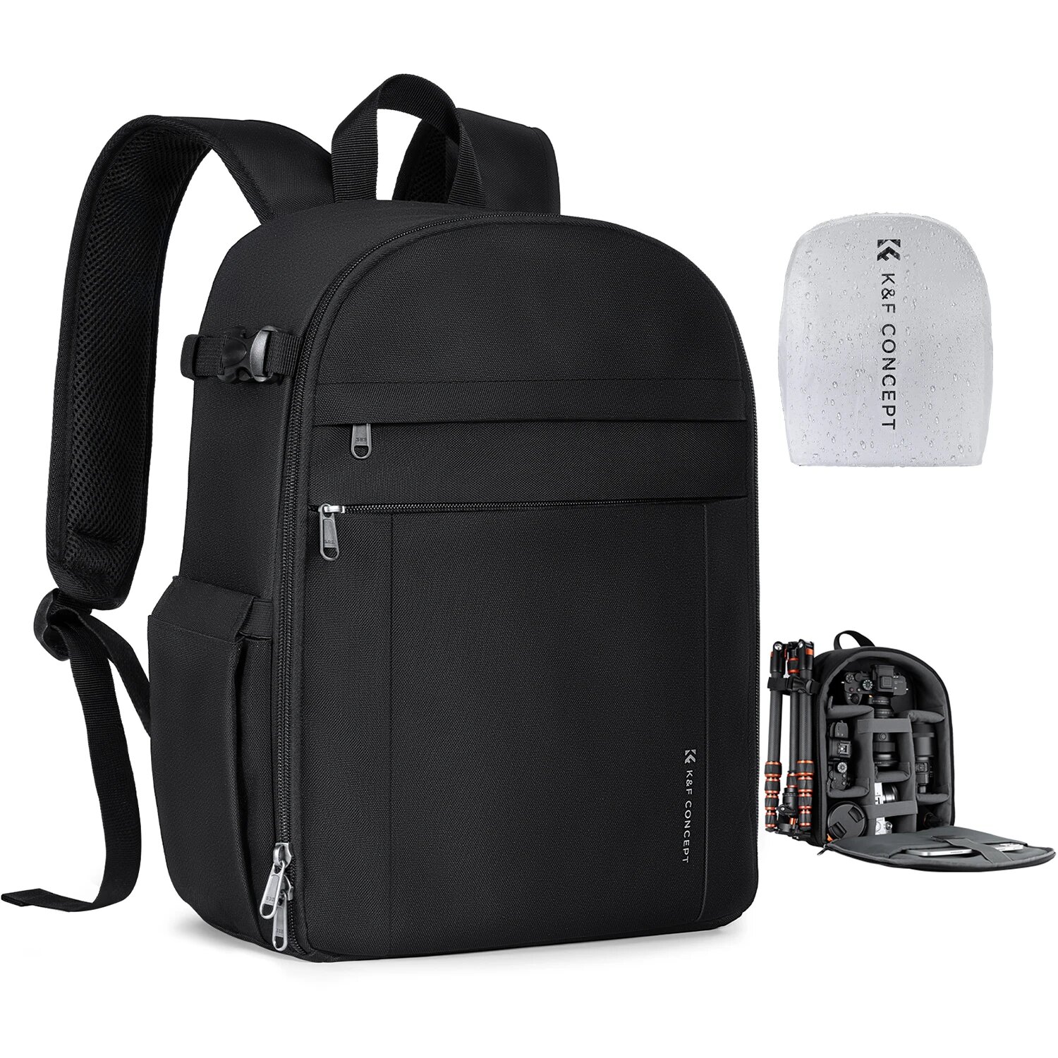 K&F CONCEPT 13L Рюкзак для фотоаппарата Black I