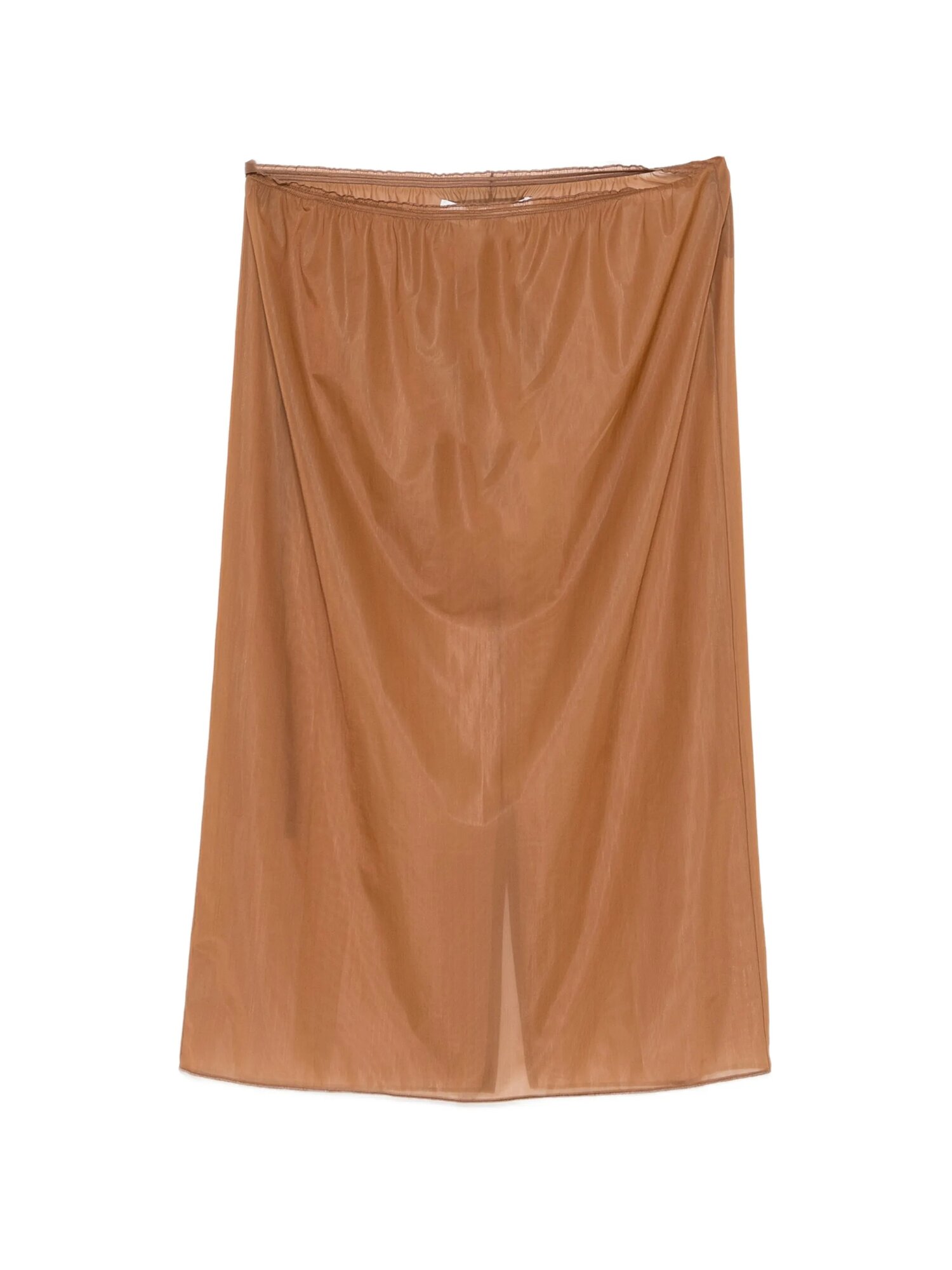 Юбка Sheer elasticated-waist midi skirt