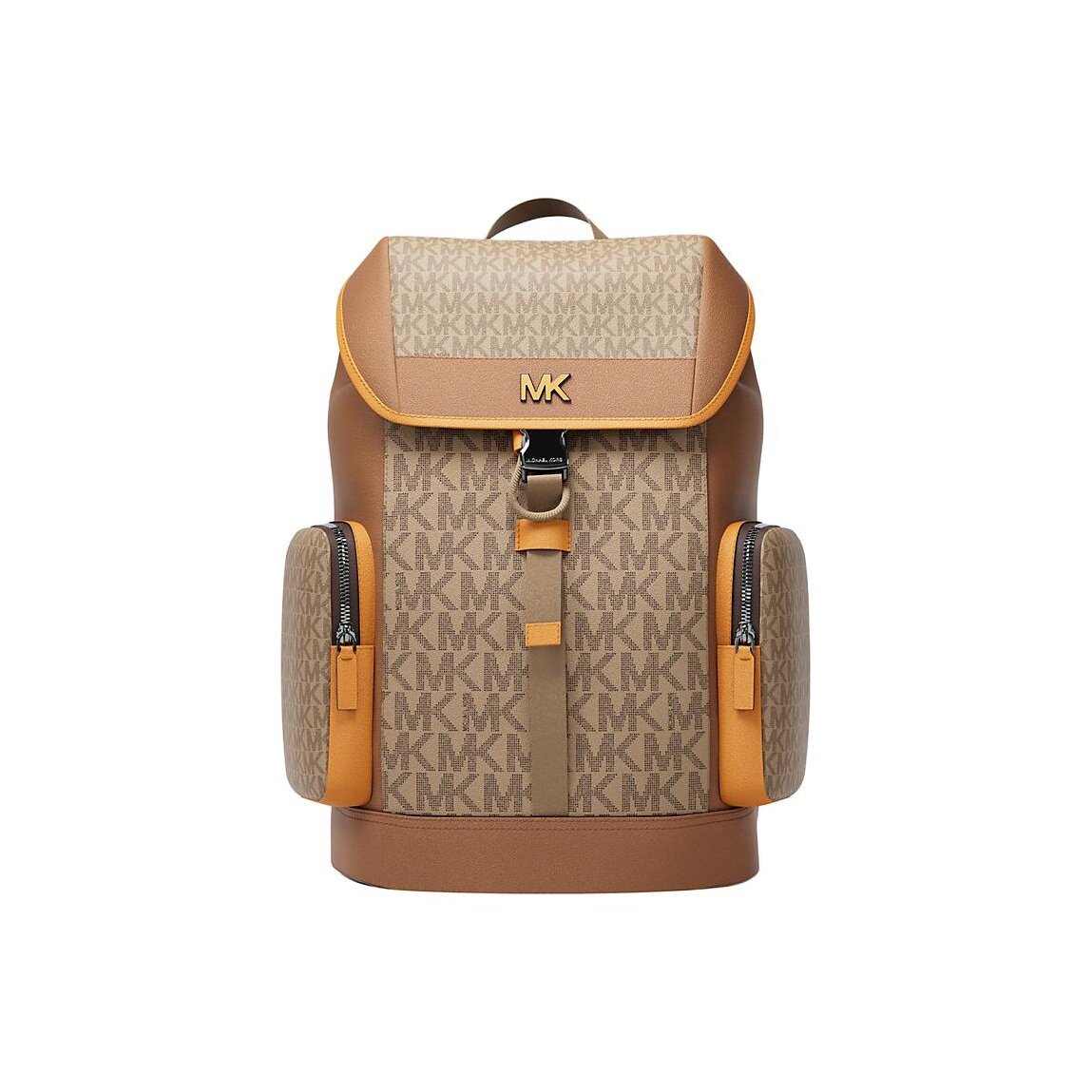 Сумка MICHAEL KORS, фактура стеганая, кофейный — фото 1