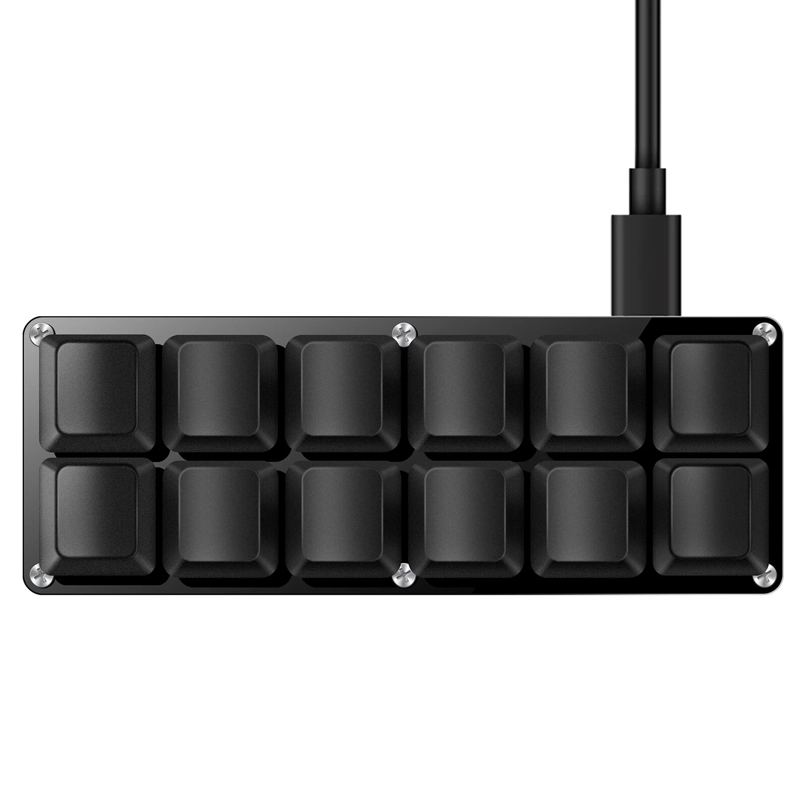 SAYODEVICE 12-клавишная мини-клавиатура Черный, Pure Black
