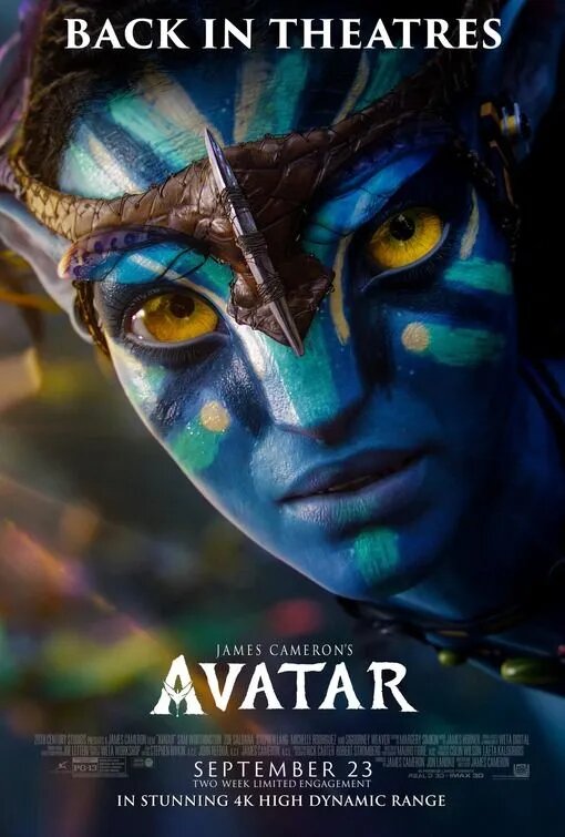 Головоломка 1000 деталей для взрослых, кино Аватар/Avatar, сложная головоломка, Деревянные пазлы, Рождественский подарок, идеальный выбор для развлечений в помещении 50x75cm