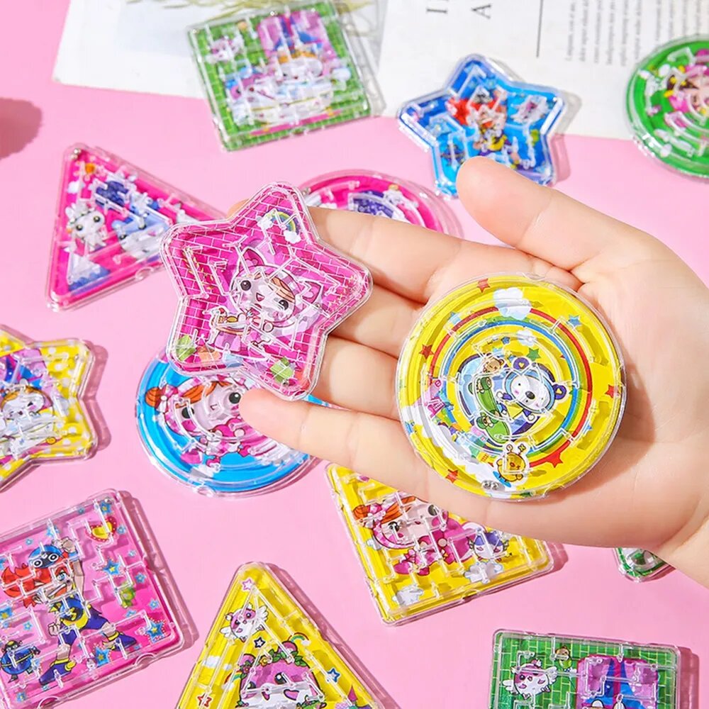 Детский пластиковый лабиринт игрушка, игра с шариками, обучающая игрушка
