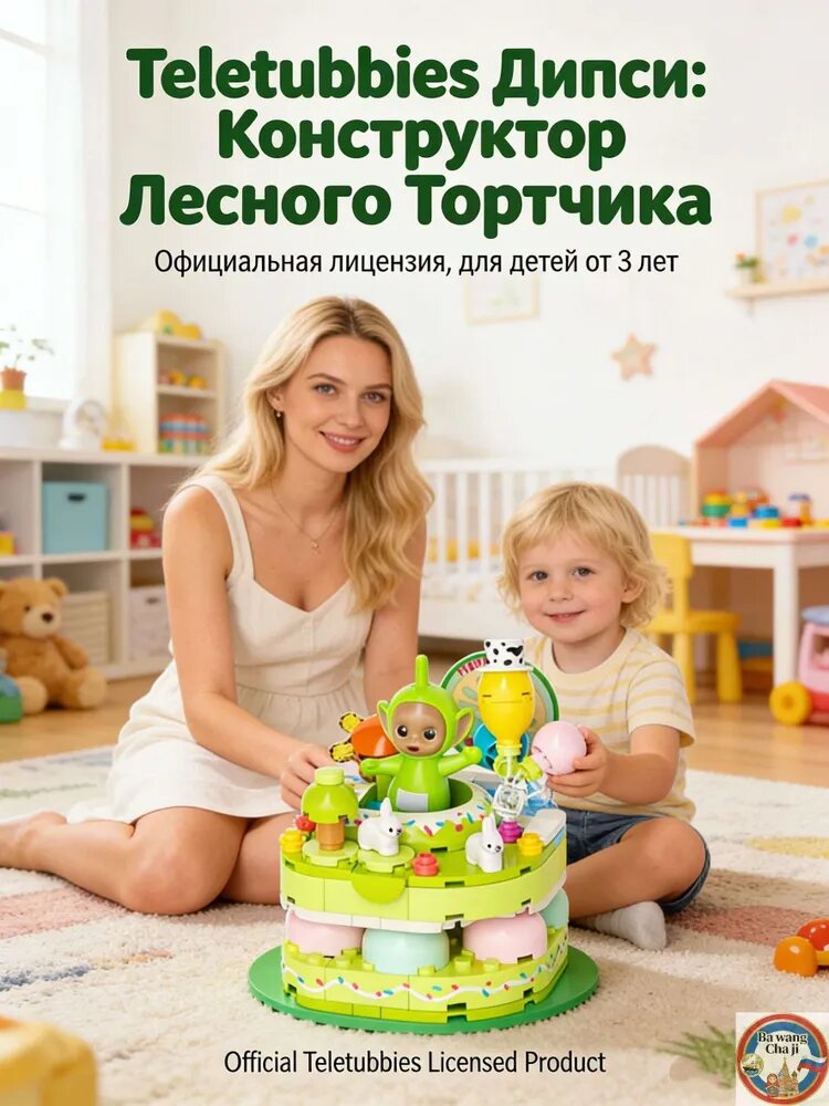 Конструктор Детский, Коллекционная Фигурка Teletubbies, Детские Игрушки, Подарок