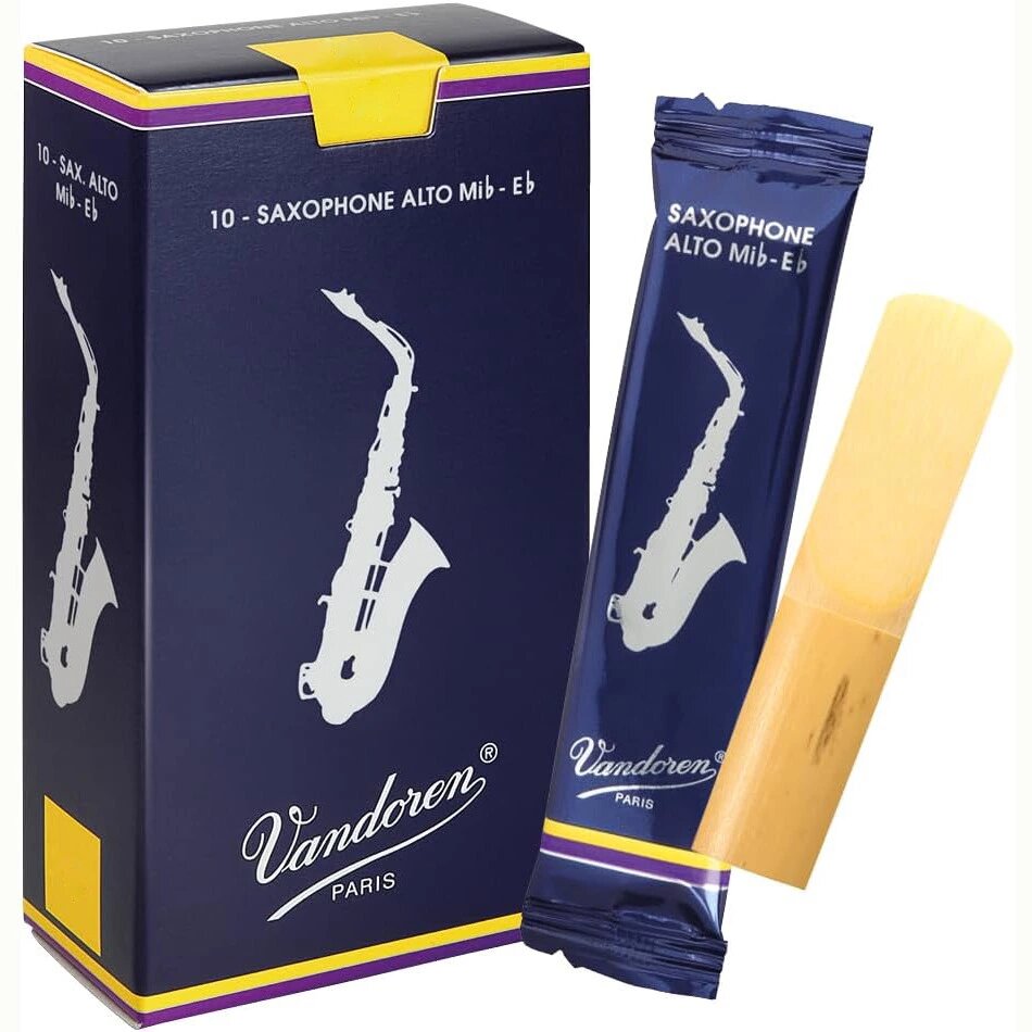 Трости для саксофона альт Vandoren SR211 Traditional 1.0 10шт