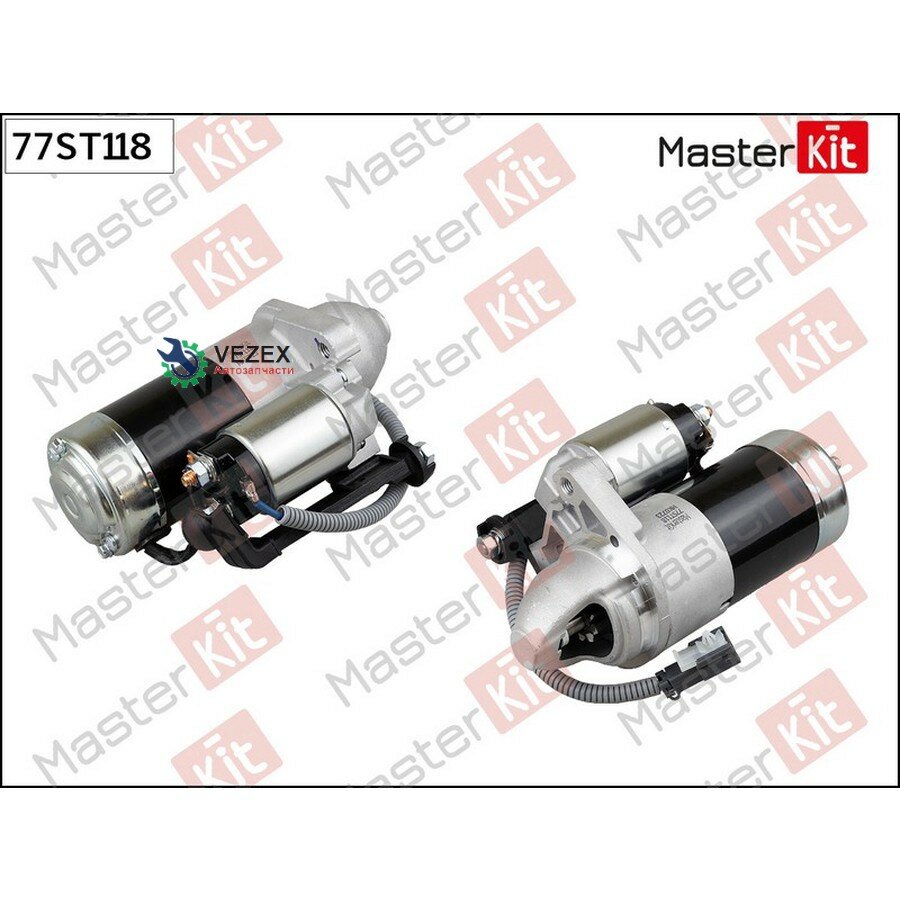 MASTERKIT 77ST118 Стартер NISSAN PATROL (Y62), INFINITI QX80 77ST118