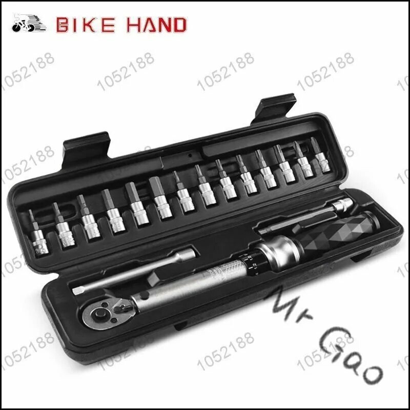 Динамометрический ключ для велосипеда Bikehand YC-617WD-2 Ключ динамометрический 1/4"