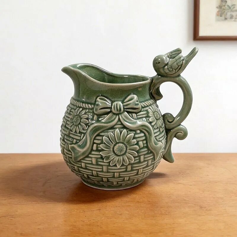 Ваза, 20 см , Керамика, 1 шт