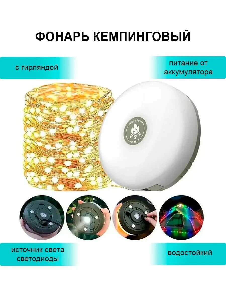 DomZone Фонарь-прожектор