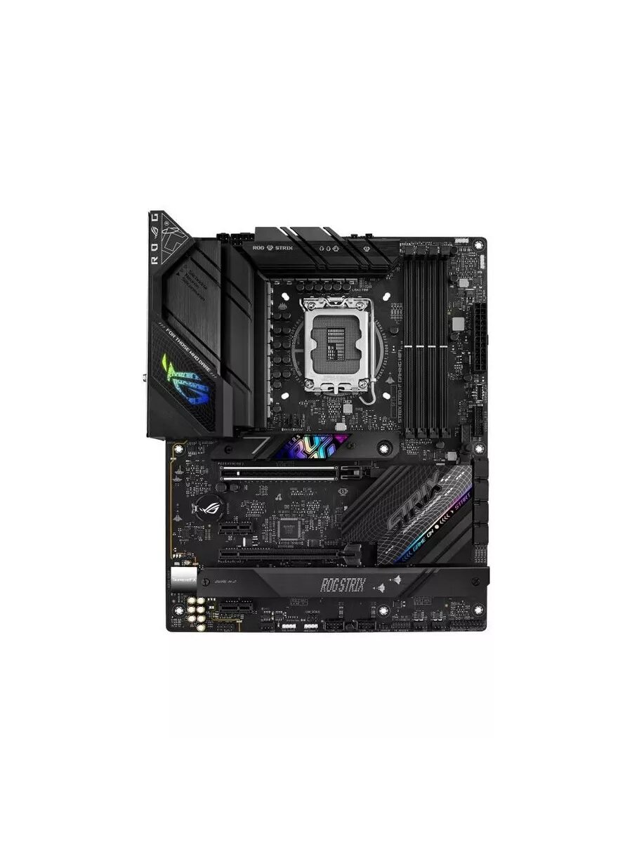 Материнская плата Asus ROG Strix B760-F Gaming, поддержка RAID, 4 слота DDR5, 3 разъема M.2
