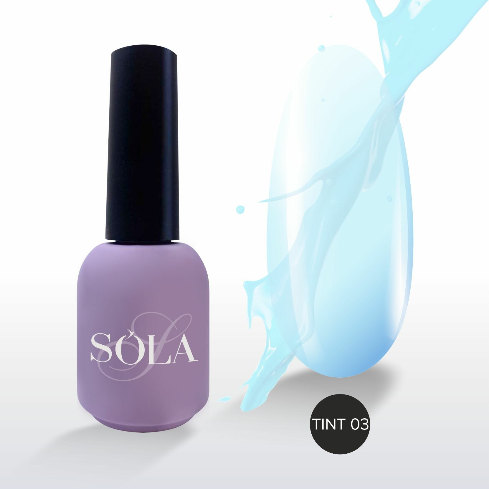 Витражный гель-лак Tint 03 SOLAlove, 10мл