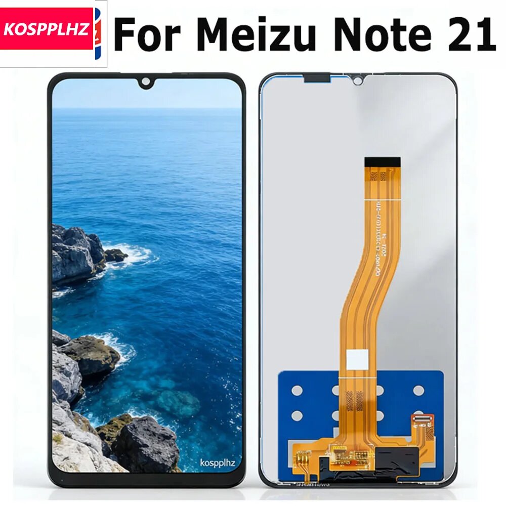 Запчасти для ремонта экрана Meizu Note 21, для Meizu M411H, ЖК-дисплей, сенсорный экран, дигитайзер в сборе