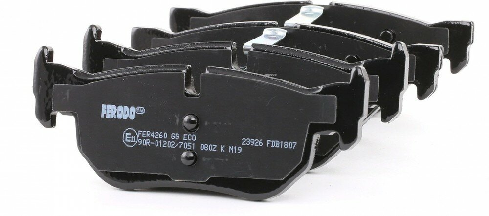 Колодки тормозные задние FERODO FDB1807 Bmw 1 E81, E87, E88 1.8-2.5, D 03, 07->, 3 E90, E91, E92, E93 1.8-2.5, D 09, 05->, х1 E84 2,0D 10, 09->