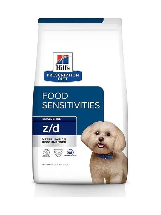 Сухой корм Hills z/d Food Sensitivities Mini для собак 1кг