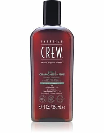 Шампунь для волос American Crew 3 in 1 Chamomile + Pine, 250 мл