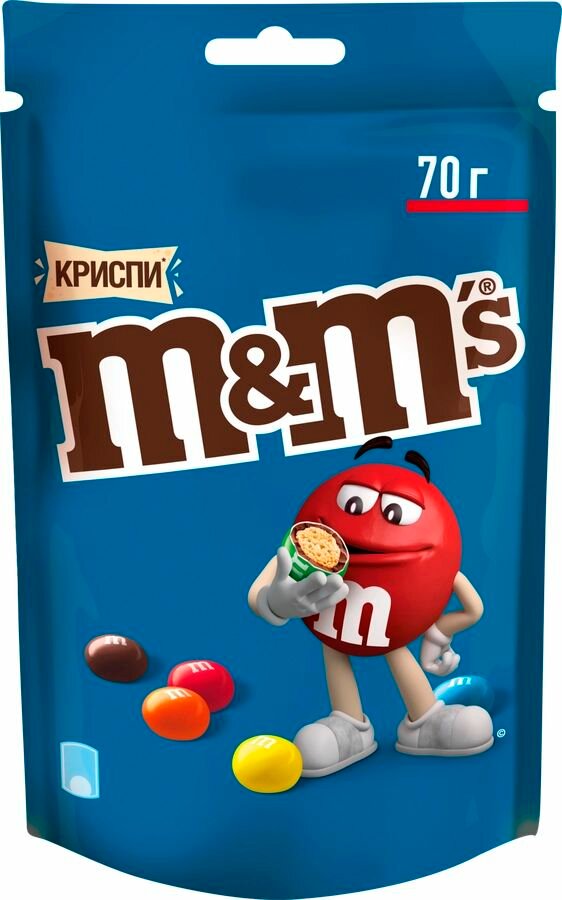 Драже M&M's криспи 70 г