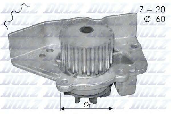 Водяная помпа BERLINGO, DOLZ N405