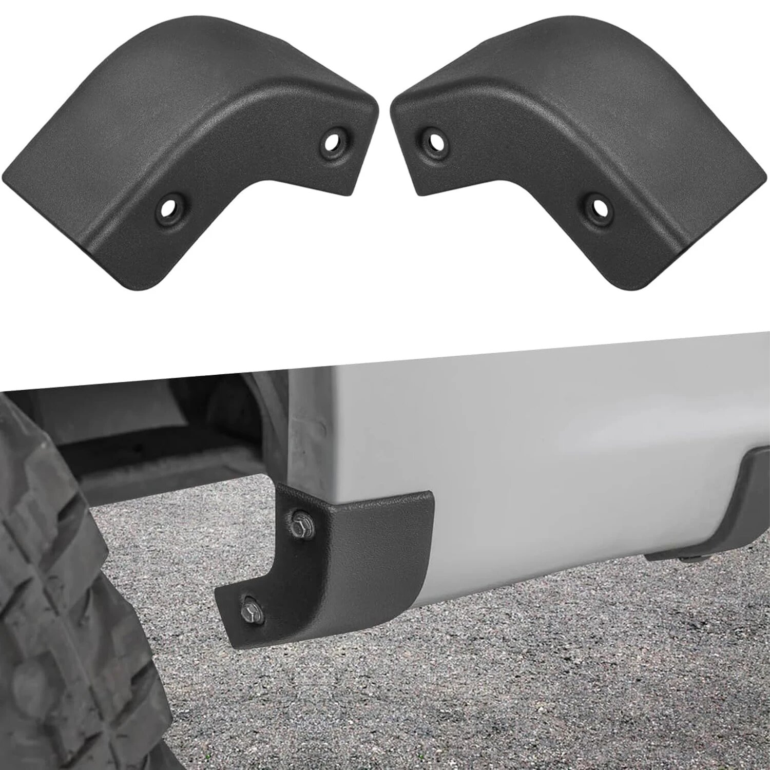 Защитные накладки на борта кузова (Stone Rock Guard Trim Molding), комплект для снятия брызговиков, совместимый с Ford F-150 (2021–2026), аксессуары для защиты от брызг грязи