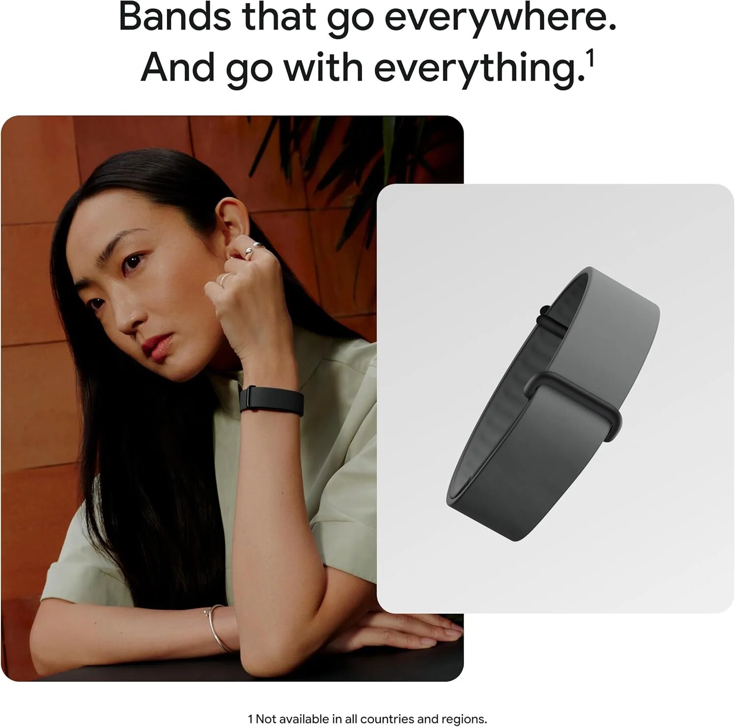 Google Fitbit Air фитнес-трекер Черный, Obsidian — фото 1