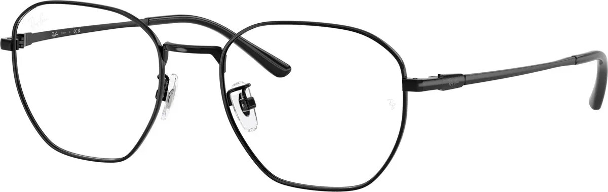 Оправа Ray-Ban 0RX8777D 1244, тип оправы ободковая, материал оправы титан, пол мужские, форма оправы многоугольная