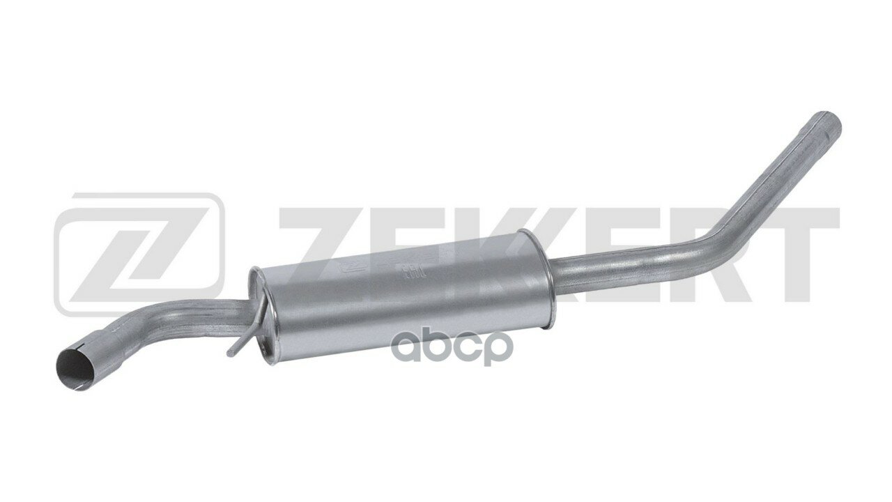 Глушитель дополнительный VW Transporter IV 96- California IV 98- Zekkert арт. ga-2045a
