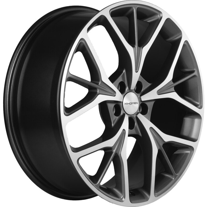 Литой колесный диск Khomen Wheels KHW2012 (Tugella New) 8x20/5x108 ET46 D63,4 Gray-FP