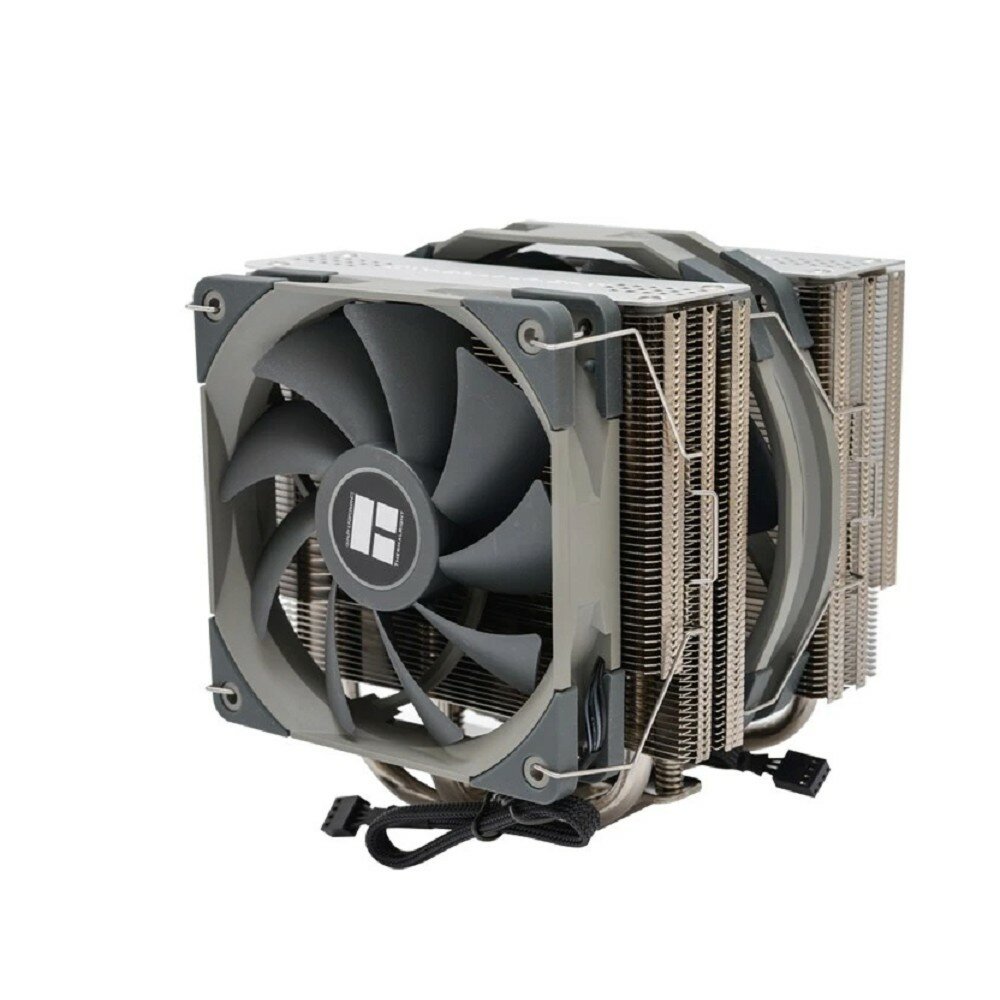 Thermalright Вентиляторы Кулер Frost Spirit 140 LGA115X 1200 1700 2011 -3 2066 AM4 AM5 Dual Tower, 120mm + 140mm PWM Fan, медное основание, 4 тепл.