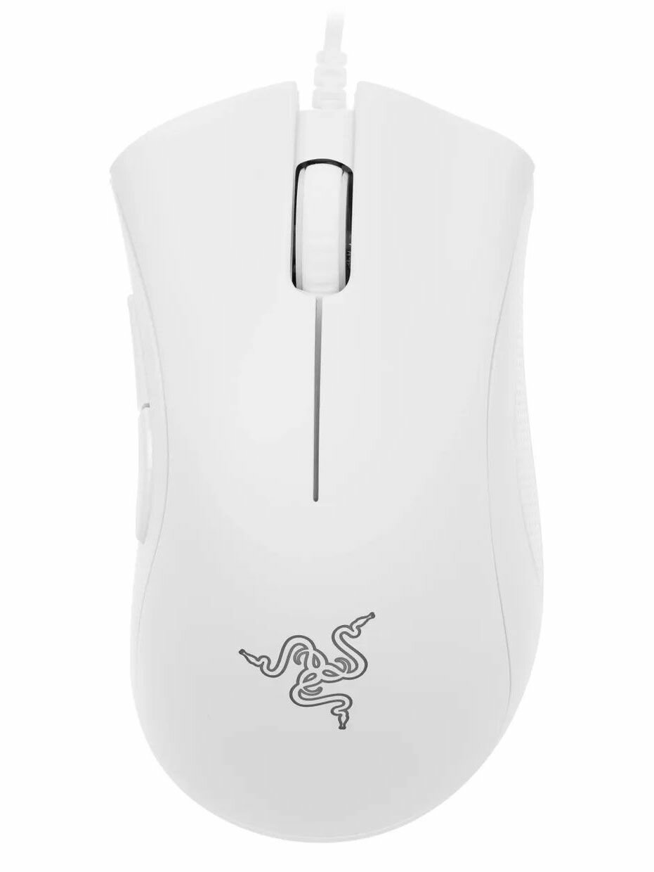 Razer DeathAdder Essential_White - New Проводная игровая мышь, белая
