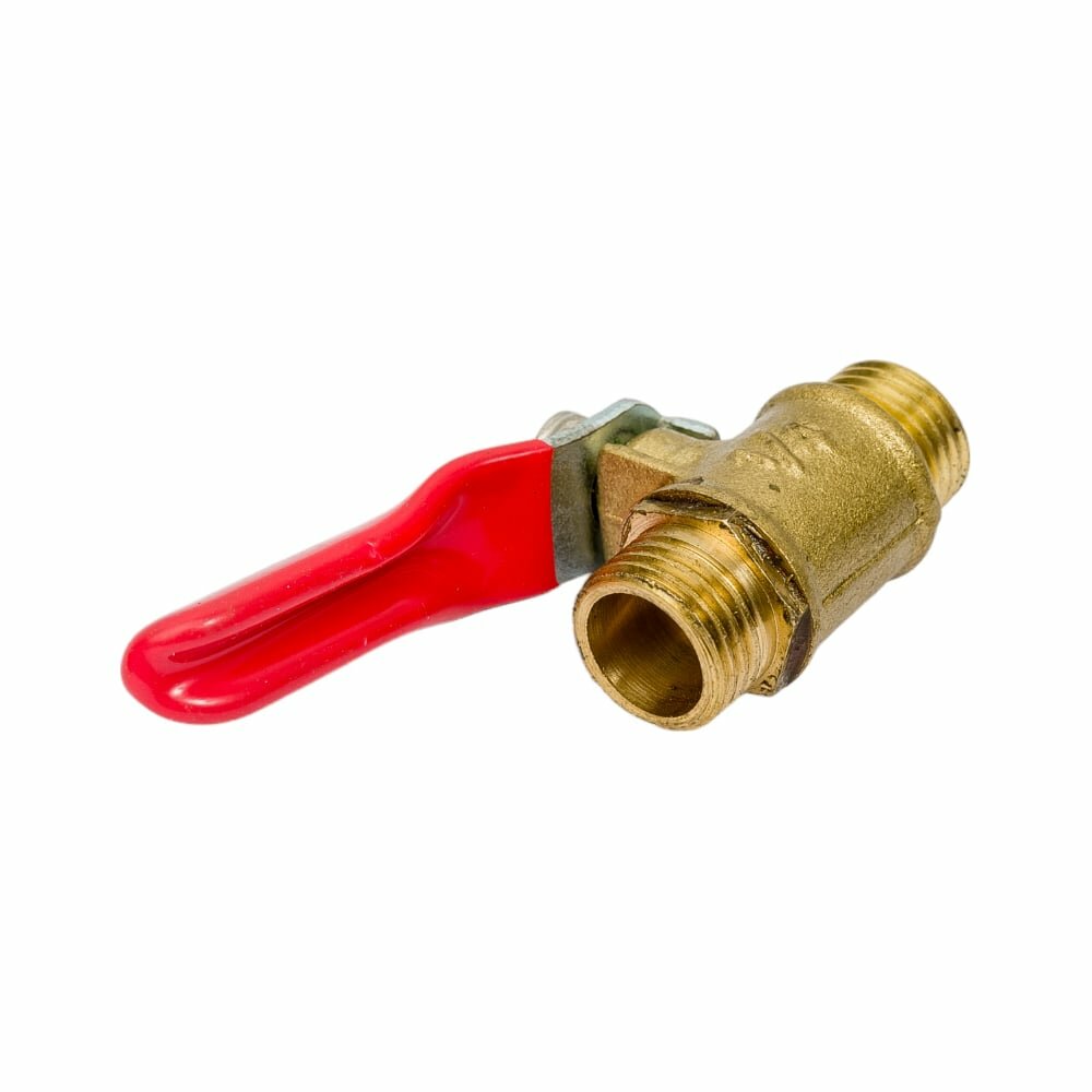 Шаровой кран Pegas pneumatic наружная резьба 1/4" 4408 — фото 1