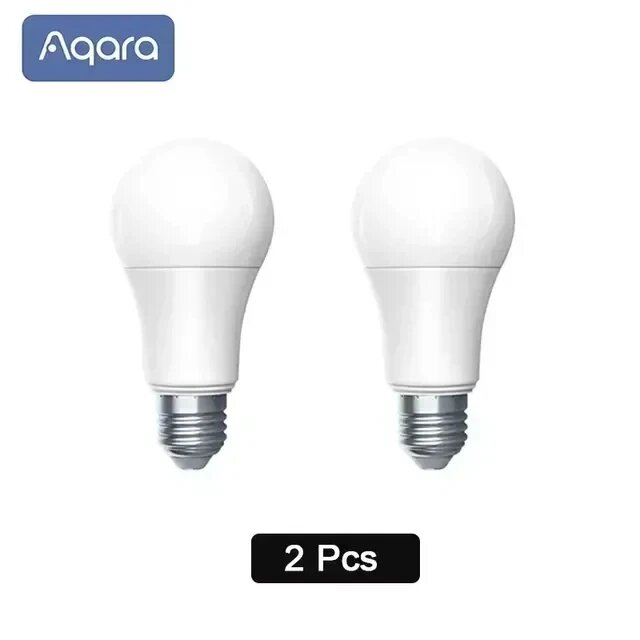 2025 новый умный светодиодный лампочка Aqara Smart LED Bulb T1 Zigbee 3.0 Bluetooth E27 2700K-6500K 220-240V умный домовой лампа Для Xiaomi mihome Homekit-2 Шт
