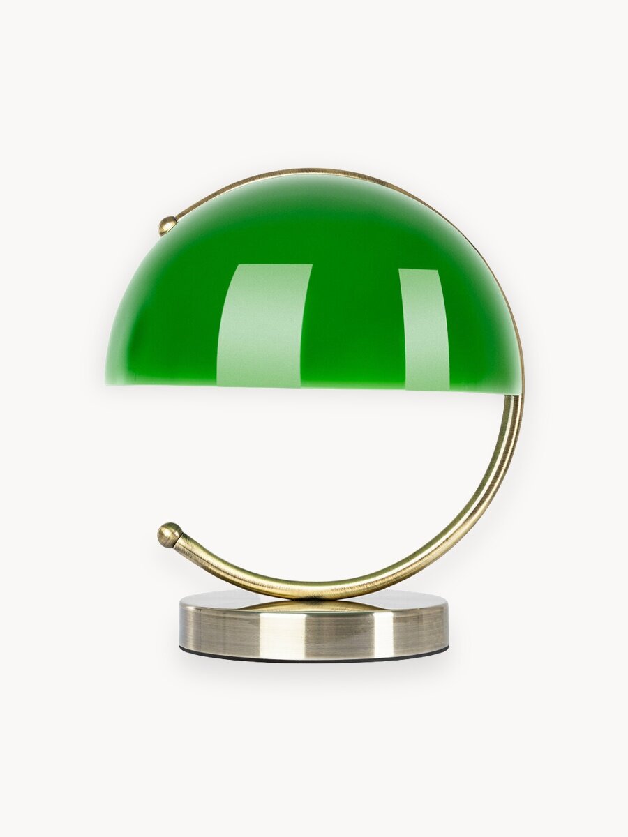 Кабинетная настольная лампа Arte Lamp BANKER A5040LT-1AB, G4, 7Вт, бронза