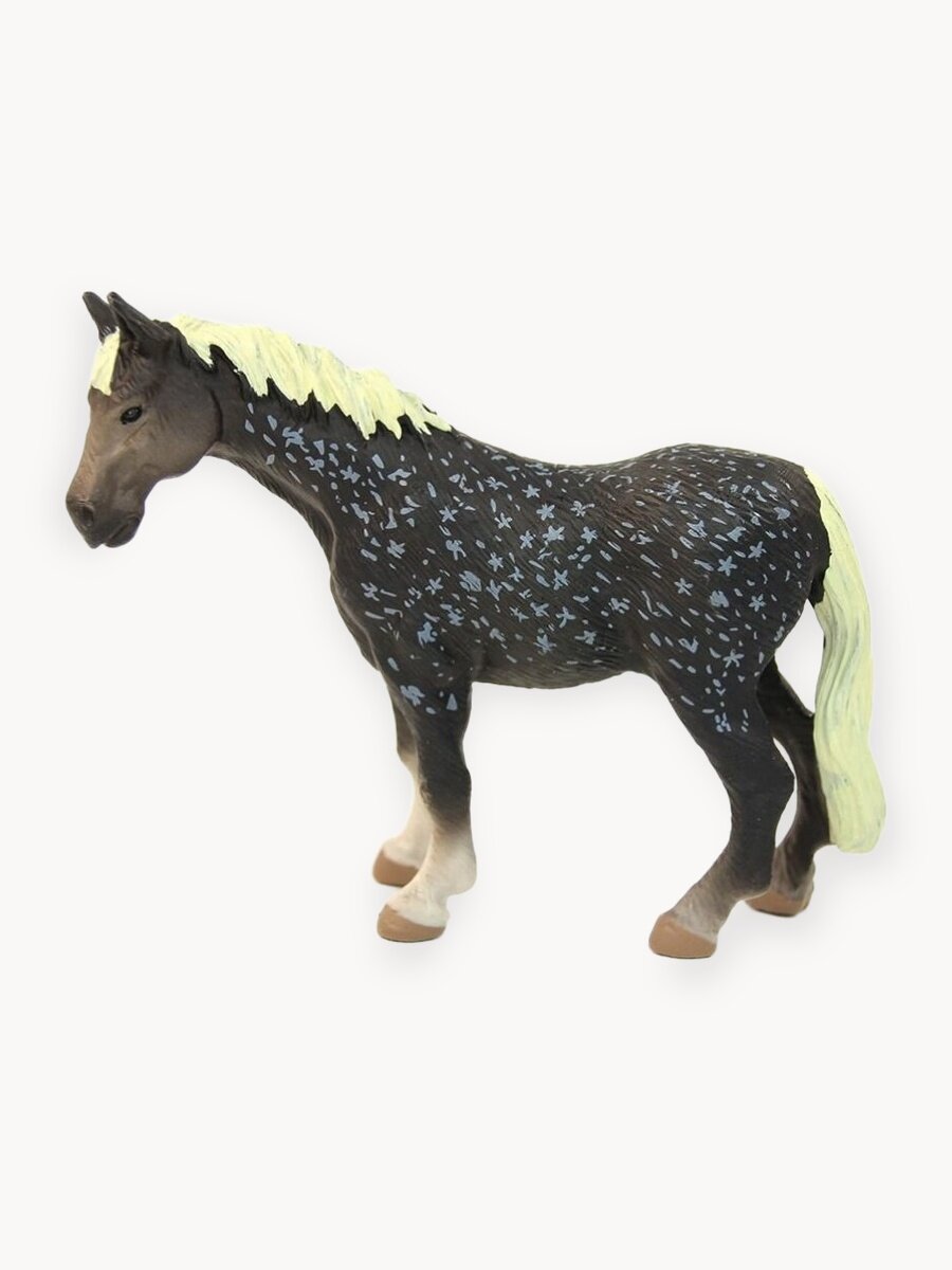 Фигурка лошадь игрушка коллекционная для детей, чёрный / Фигурки животных / Лошадка, Конь