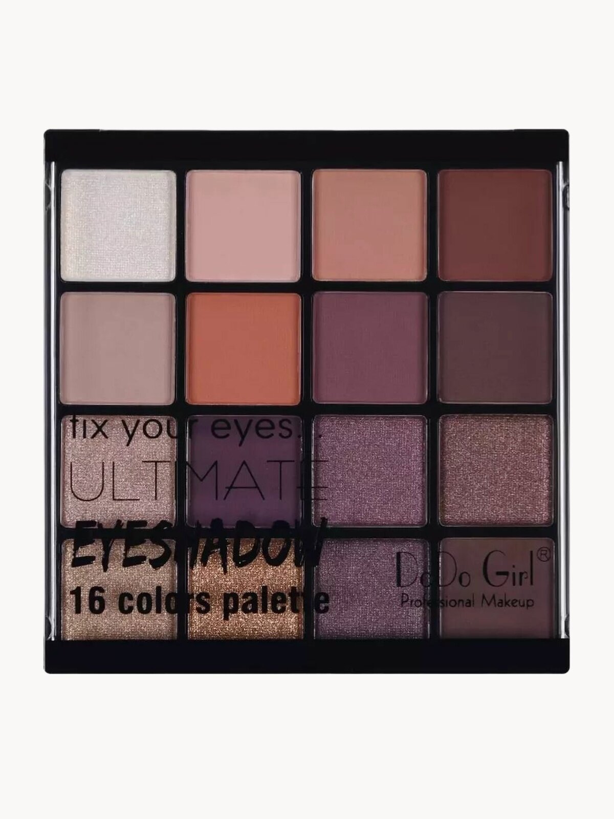 DoDo Girl Палетка теней 16 Colors Тон 02