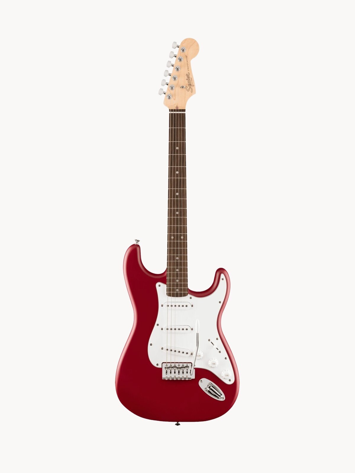 SQUIER DEBUT Stratocaster LRL DKR электрогитара, цвет Dakota Red