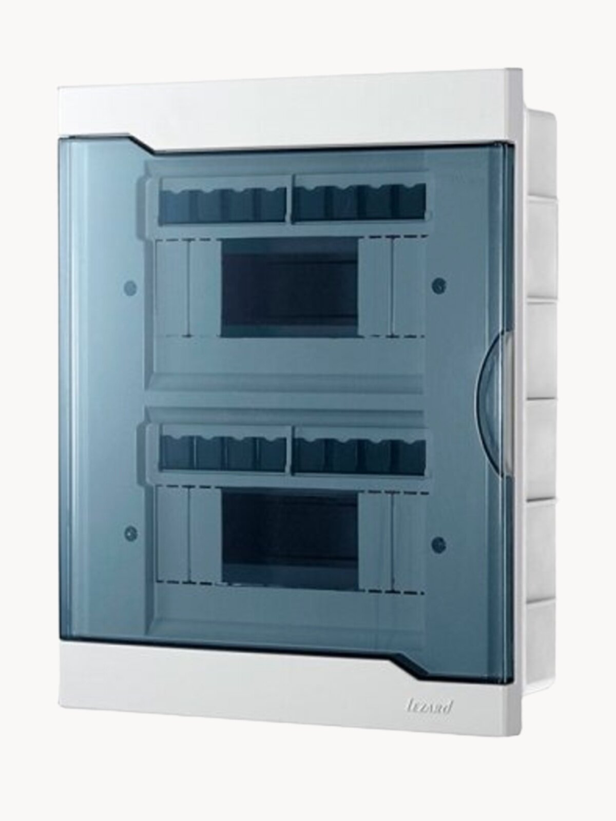 Бокс ЩРВ-П-16 модулей встрав. пластик IP40 Lezard