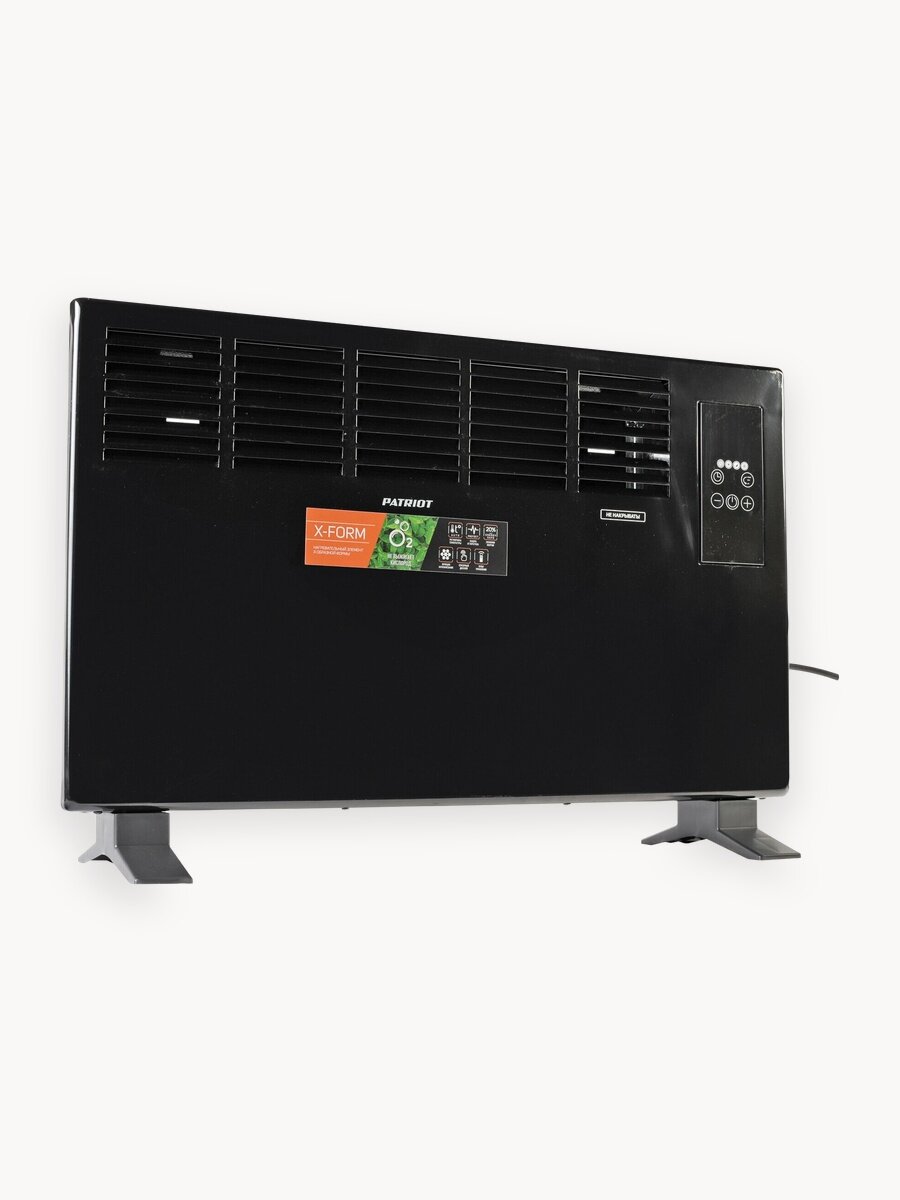 Конвектор электрический PATRIOT PT-C 20 E, 1000/2000 Вт, напольный, Х-образный