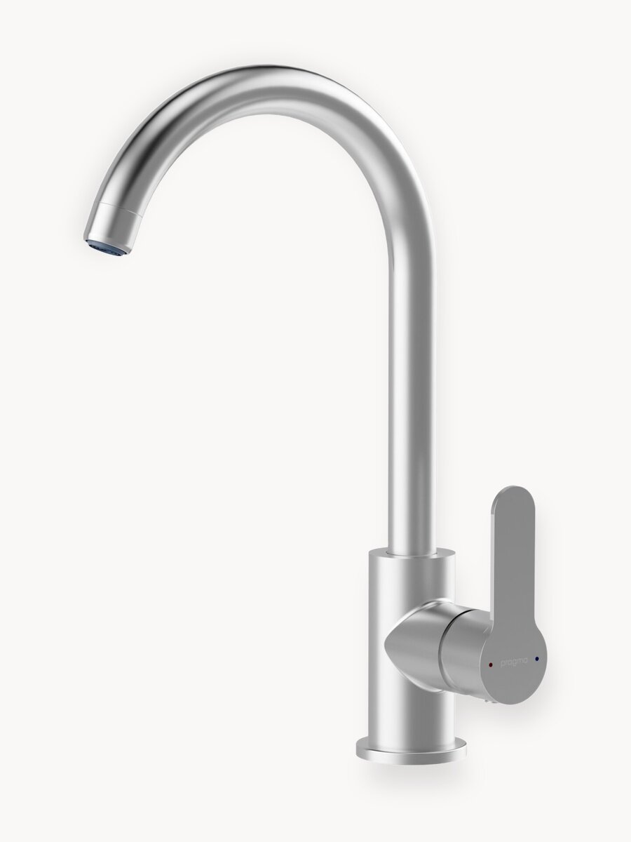 Смеситель для кухни Pragma Melpul, матовый хром, MEL7. M1JU.025
