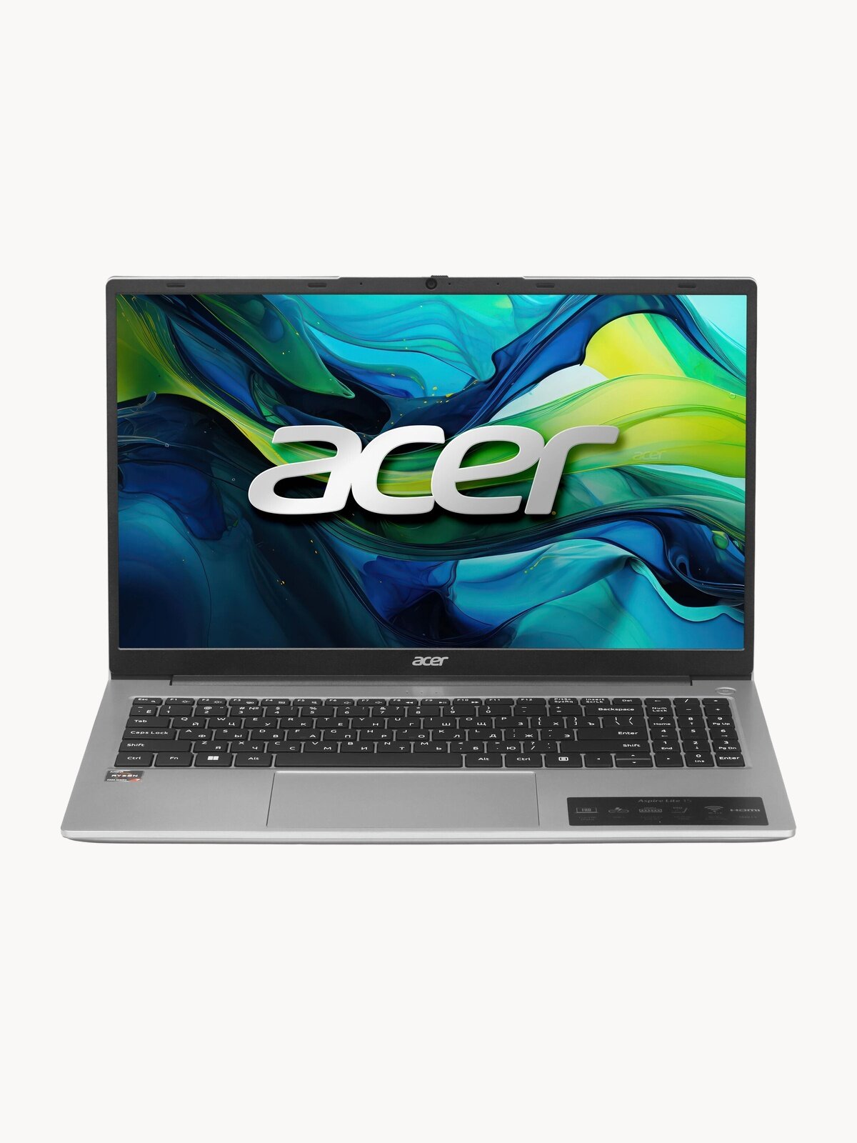 15.6" Ноутбук Acer Aspire, IPS, AMD Ryzen 7 5700U, 16GB, SSD 2TB, Vega 8, Windows 11 Pro+ Office 2021, Русская раскладка