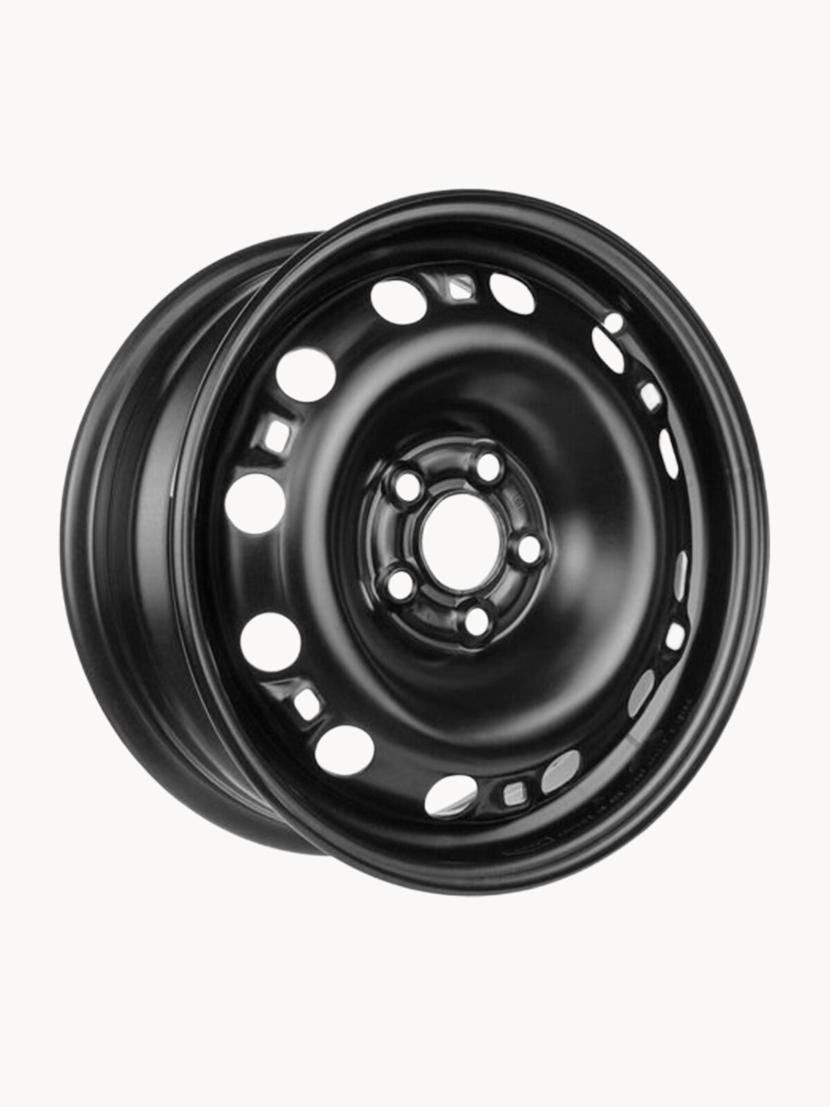 Колесный штампованный диск Magnetto 15007 R15x6 5x100 ET38 CB57.1 Black