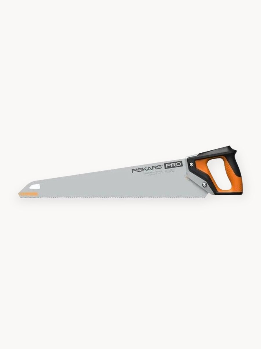 Ножовка пила по дереву для продольного поперечного пропила 550 мм FISKARS PowerTooth (1062918)