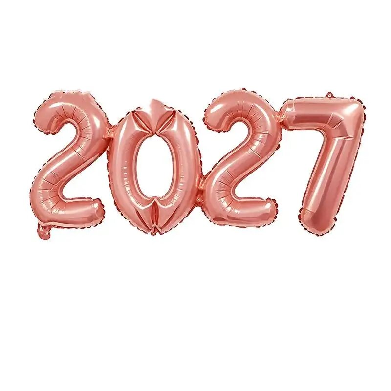 Фольгированные шары-цифры 2027 JULYHOT A11
