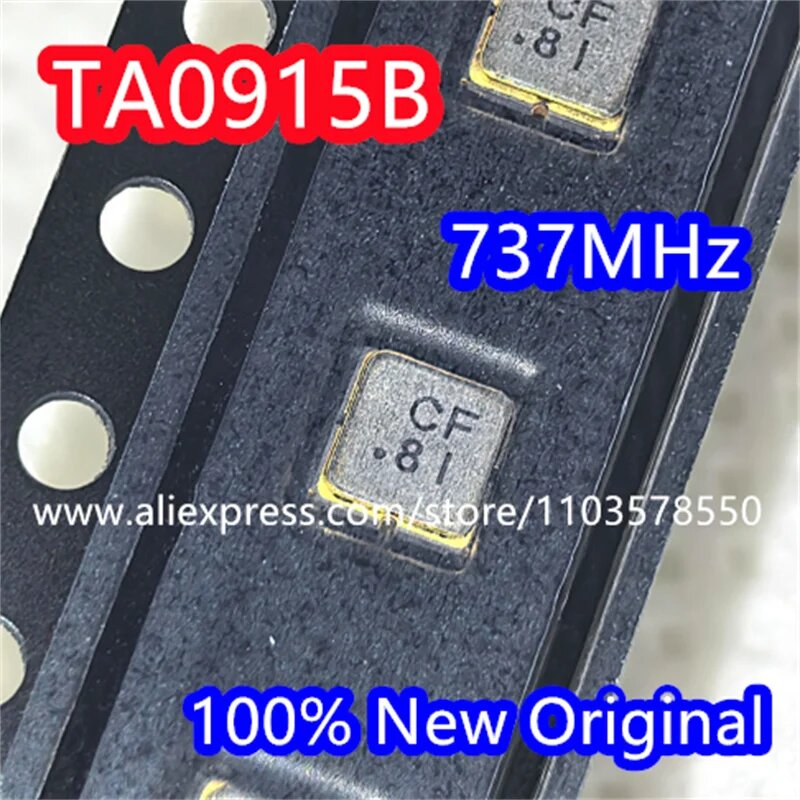 SMD SAW-фильтр TA0915B 737МГц (10 шт)